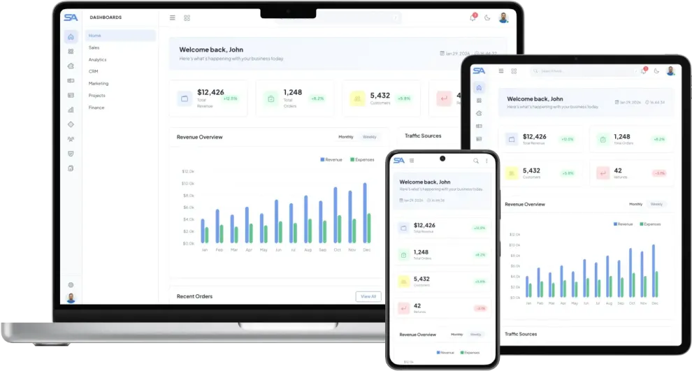 Smart Admin - Best Clean Bootstrap Admin Dashboard Template 2026 ...